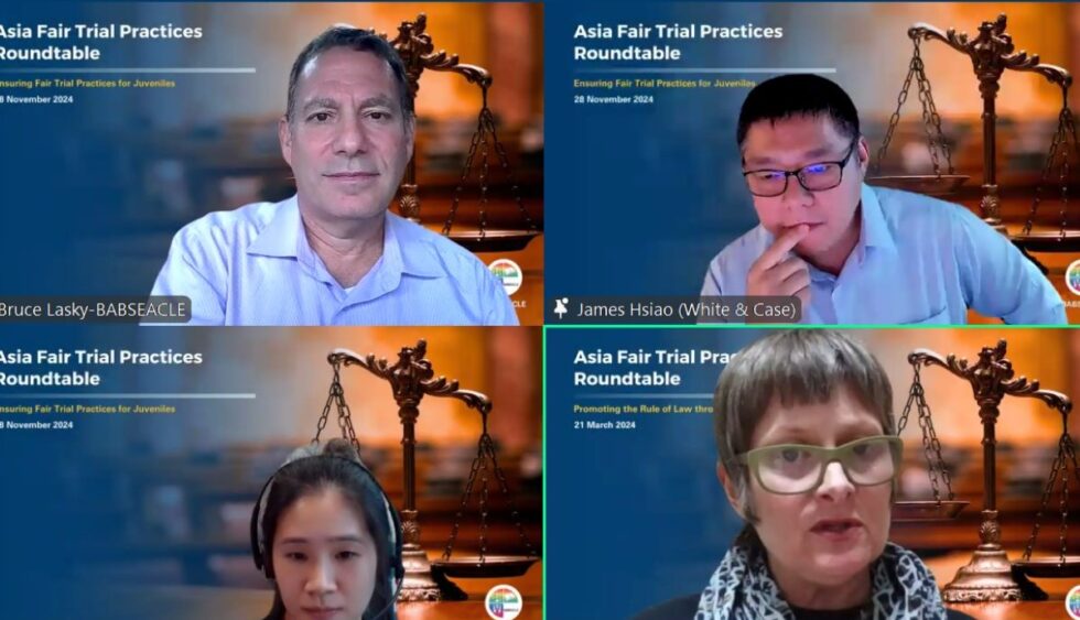 2024 Fair Trial RT - Ensuring Fair Trial Practices for Juveniles - BABSEACLE